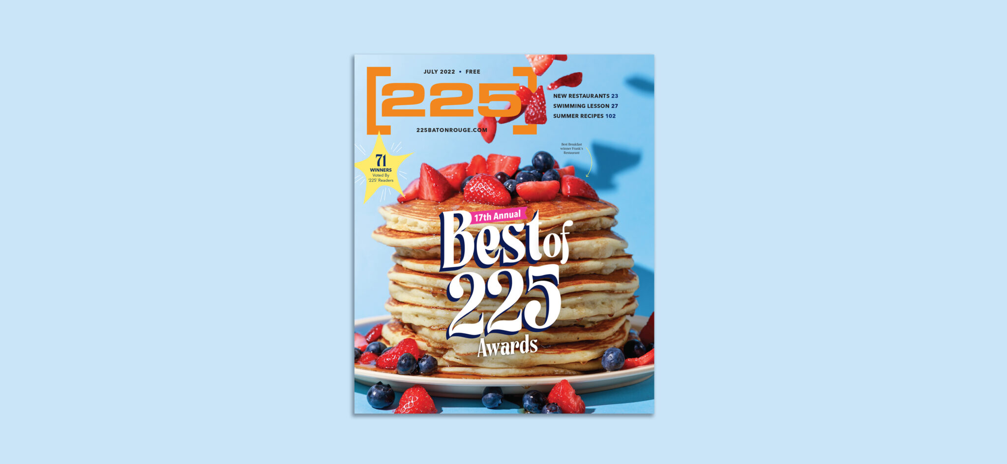Sneak peek: Previewing the 2023 Best of 225 Awards categories - [225]
