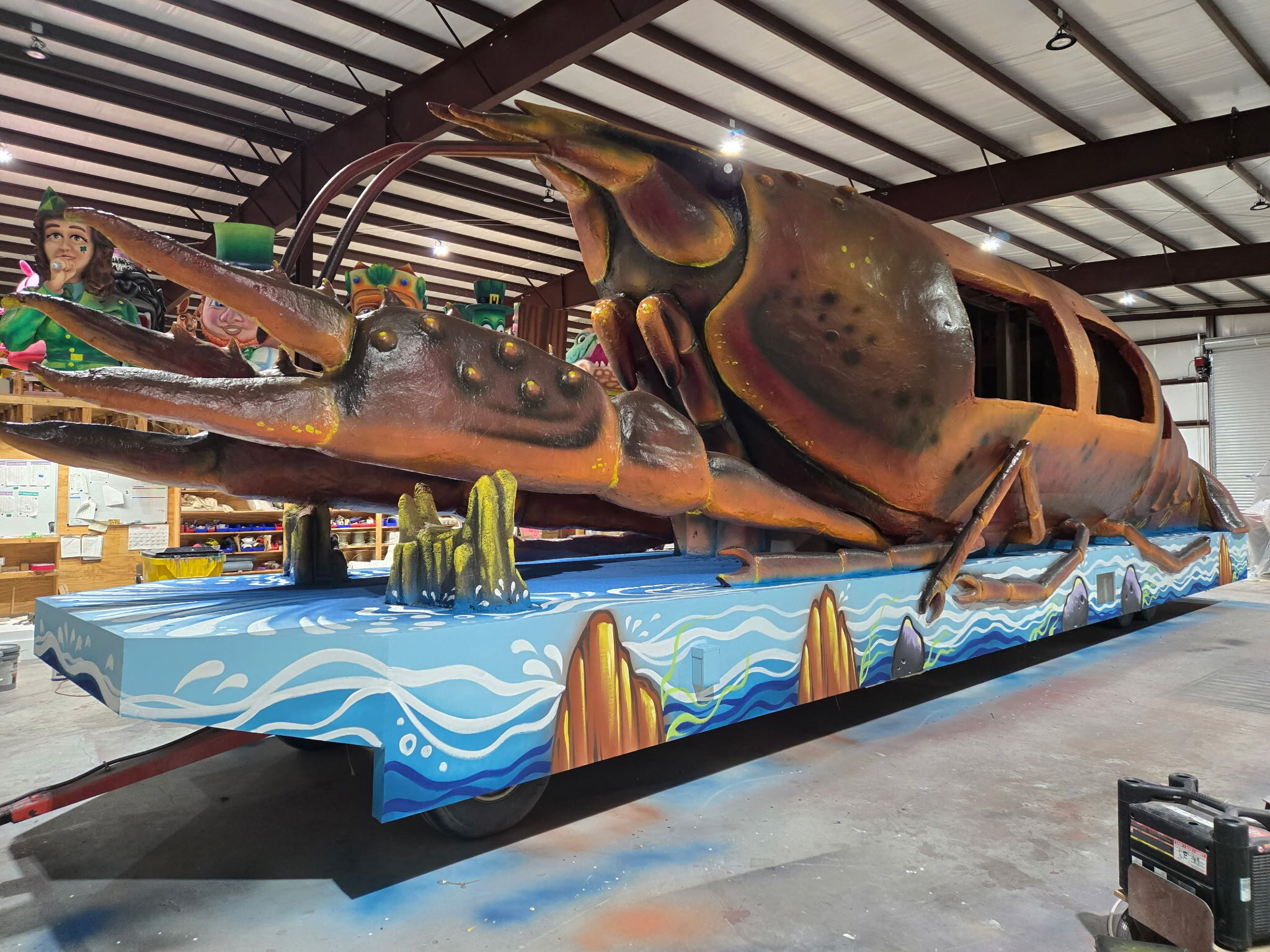 A parade company in Plaquemine is behind the floats in many Baton Rouge ...