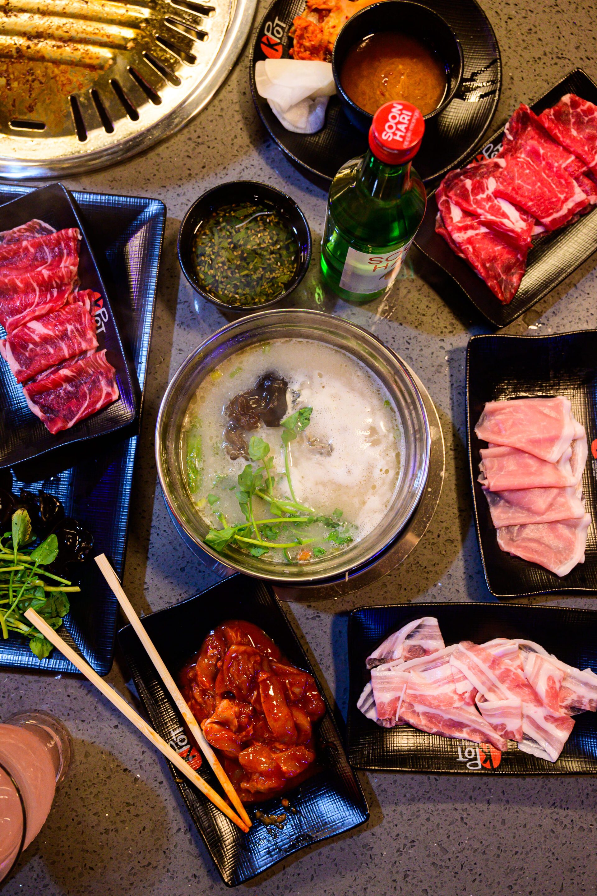 First Look: Cook your own all-you-can-eat dinner at KPOT Korean BBQ ...