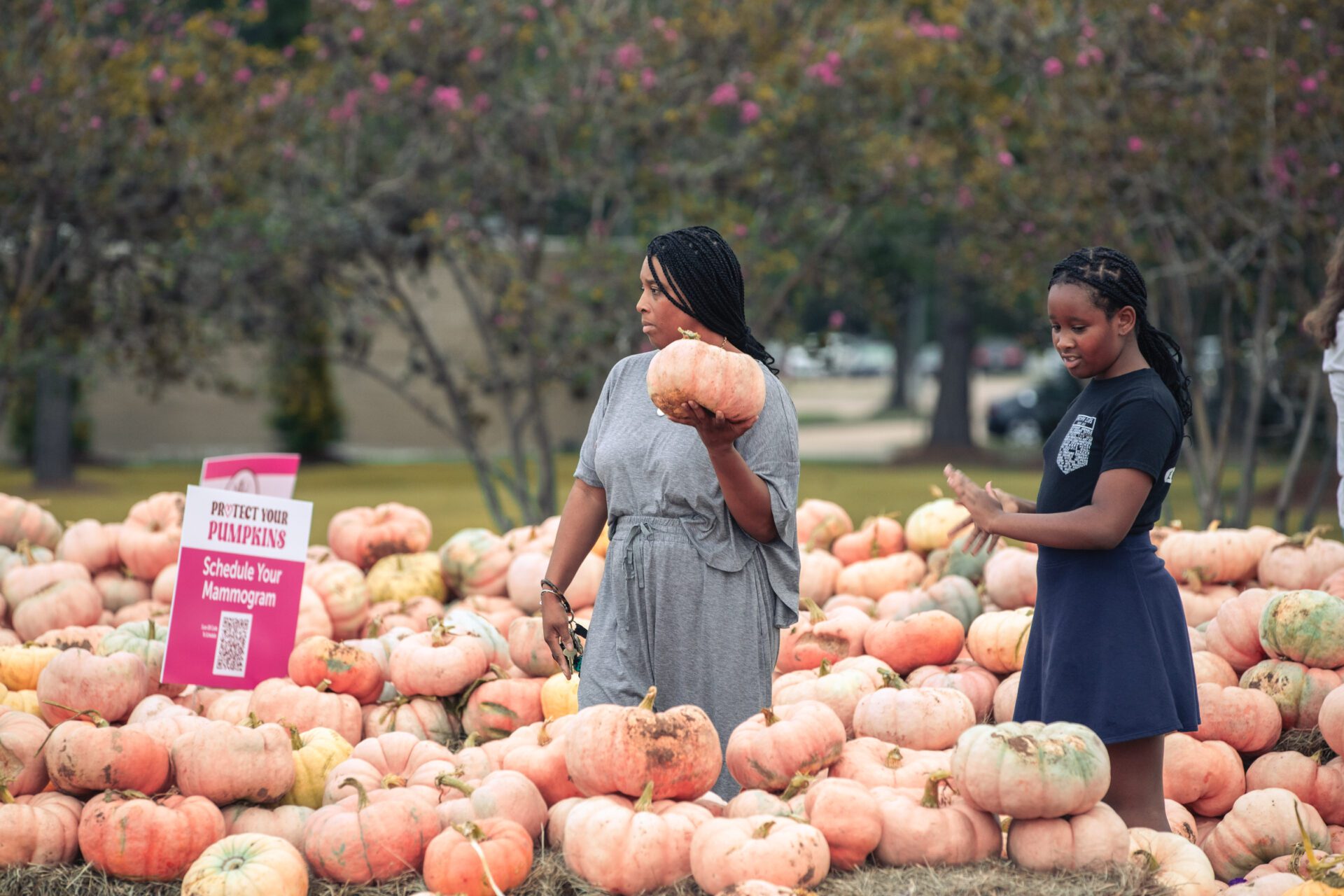 Pink pumpkins are back at Baton Rouge General's campuses for its ...