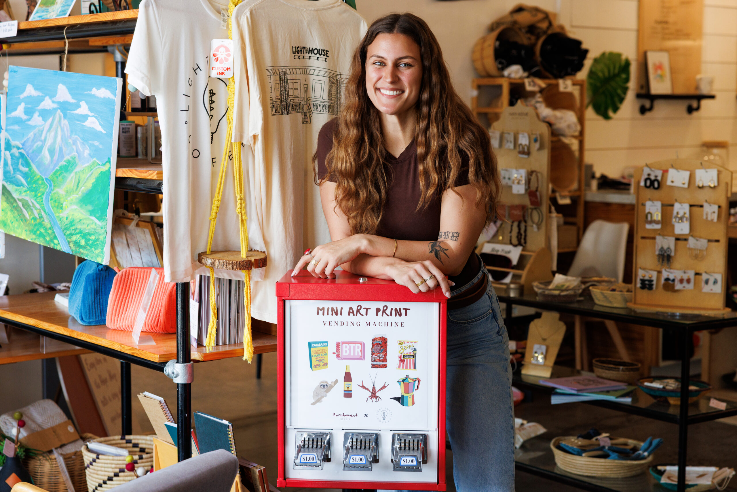 Art vending business Parchment Studio proves good things come in small ...