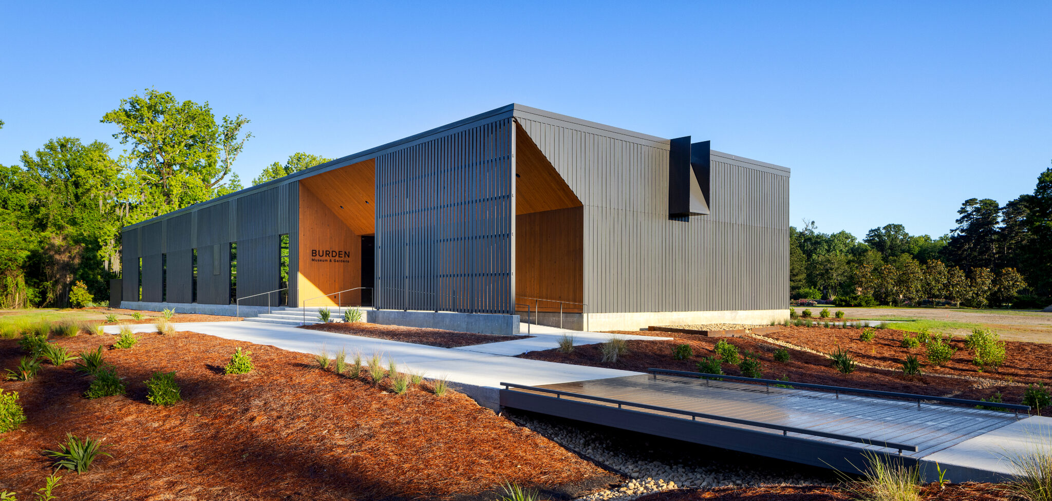 Burden Museum & Gardens’ contemporary new welcome center draws ...